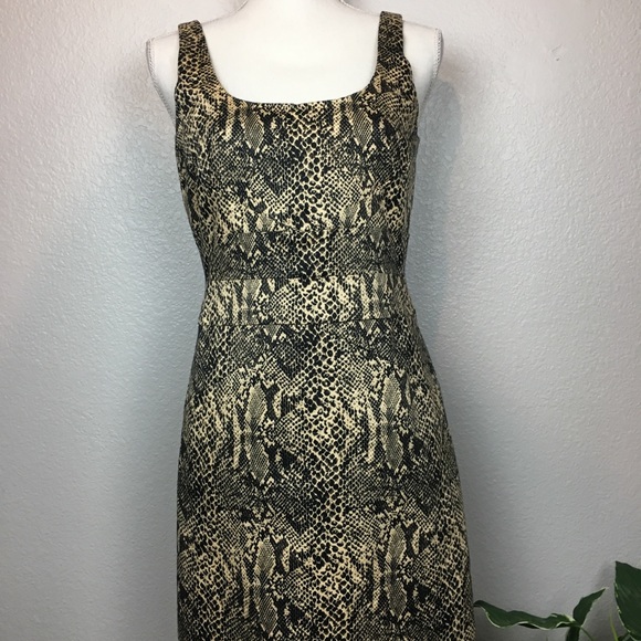 MICHAEL Michael Kors | Dresses | Michael Kors Snake Skin Print Dress ...